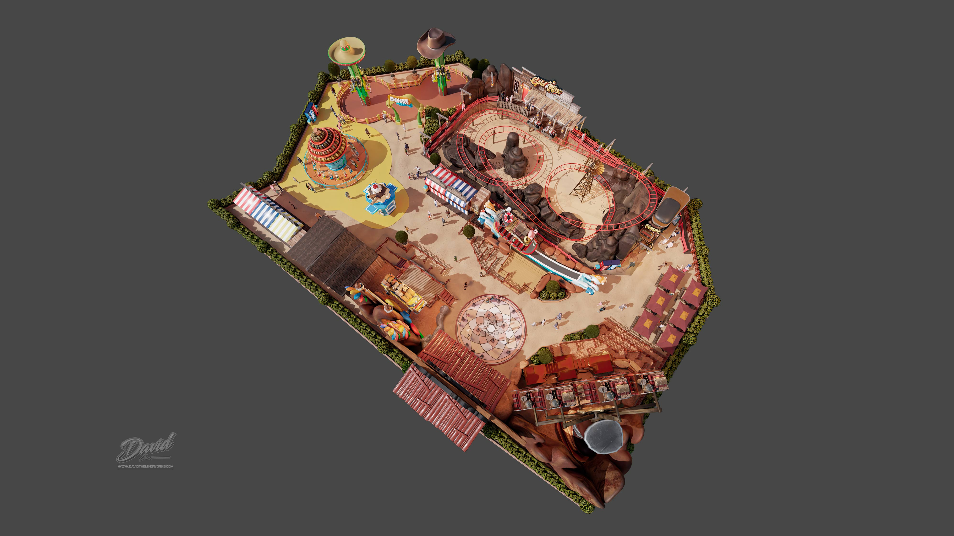 COMPACT MINI THEME PARK - DAVID THEMING WORKS - ENG
