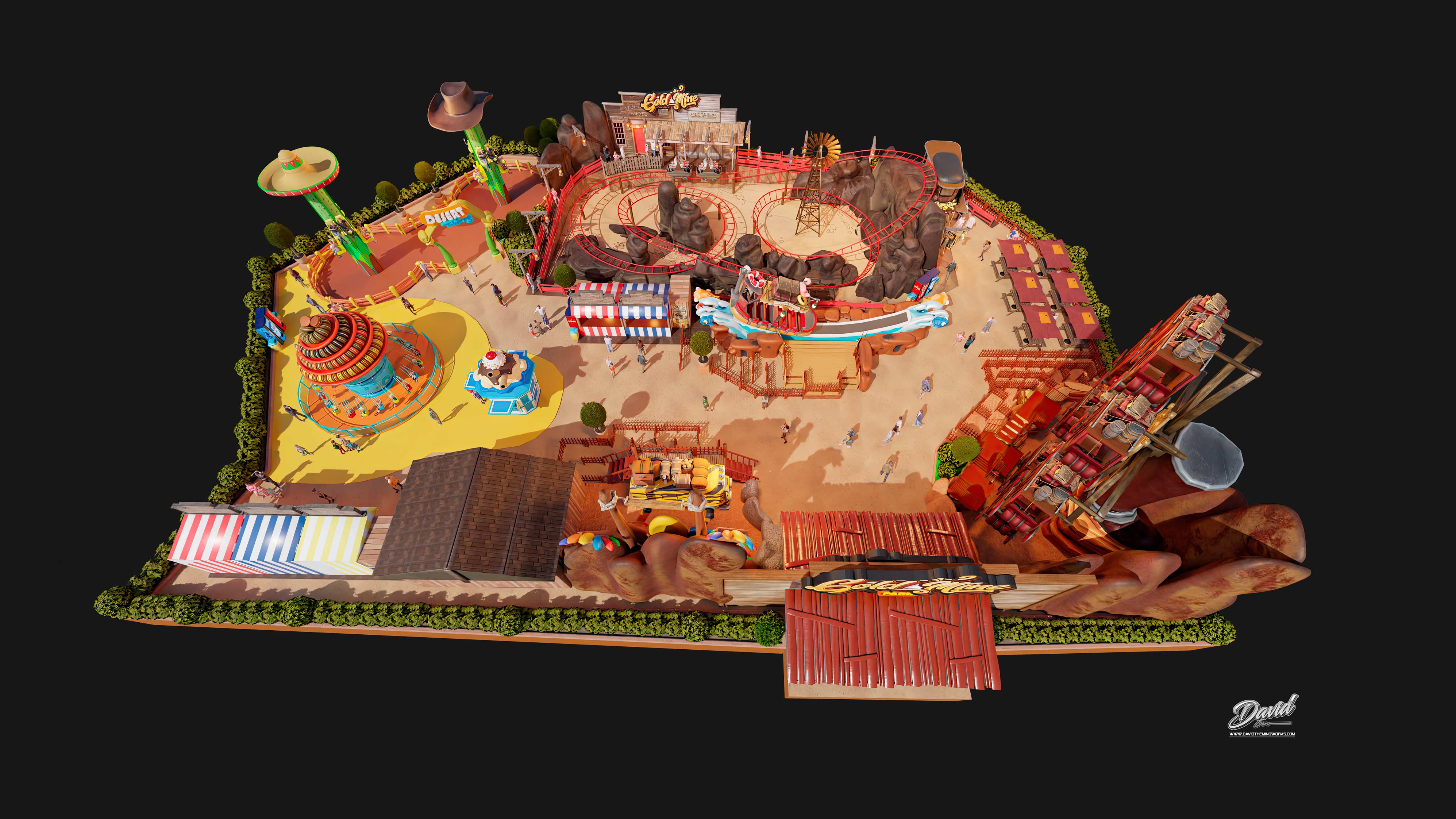 COMPACT MINI THEME PARK - DAVID THEMING WORKS - ENG