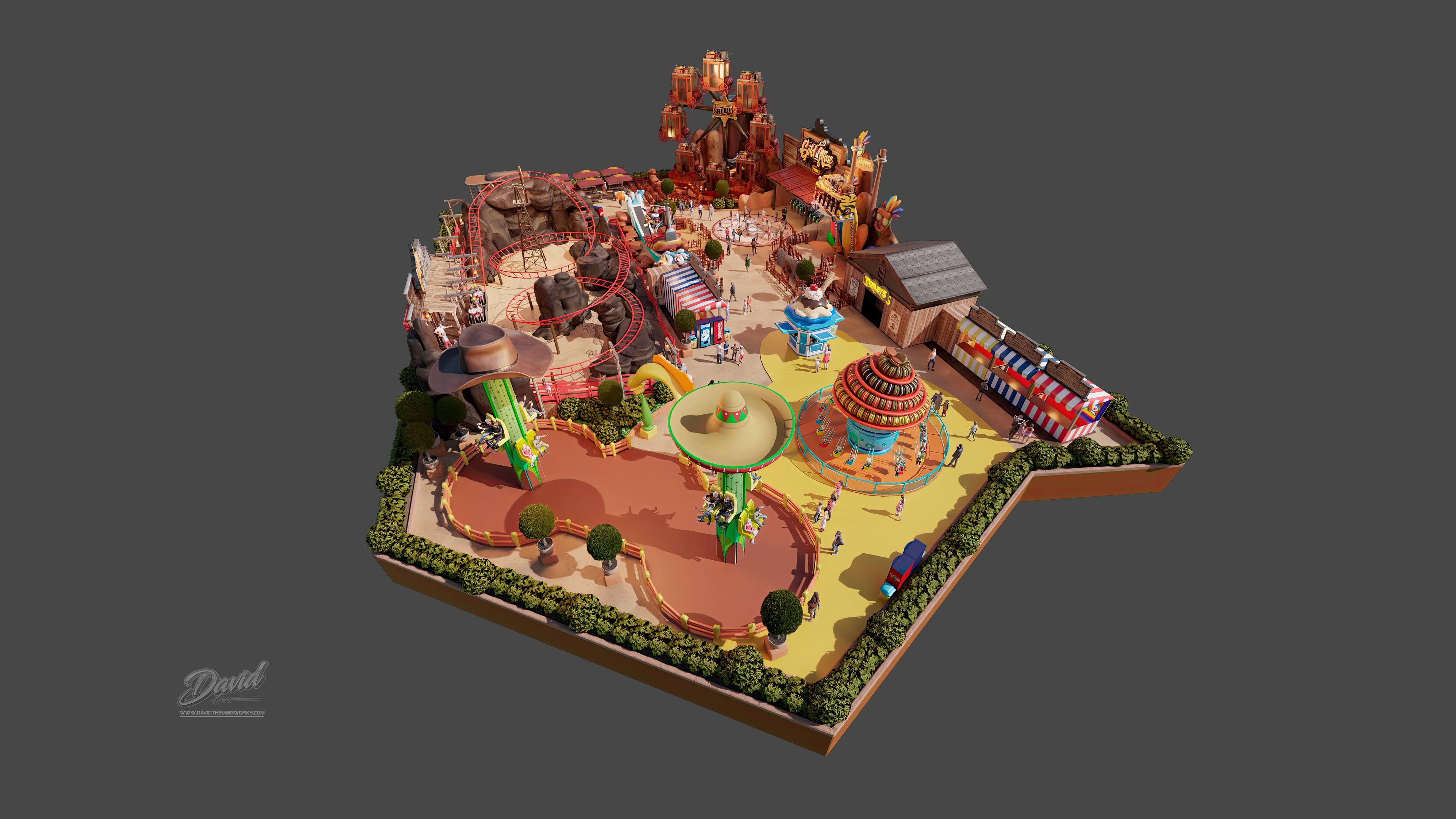 COMPACT MINI THEME PARK - DAVID THEMING WORKS - ENG