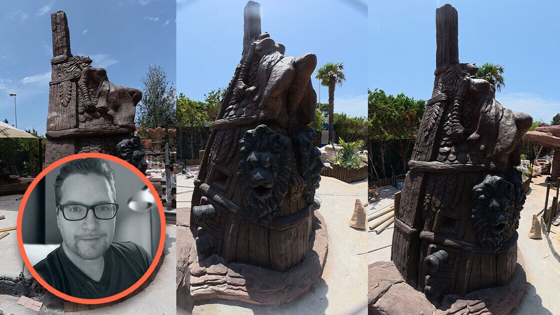 2025 Lost Island Mallorca Minigolf -Figurehead-Construction Update ...