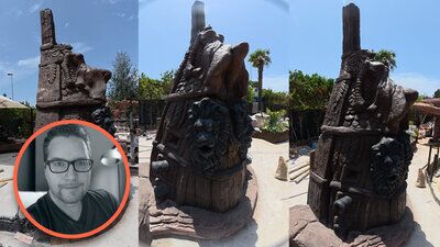 2025 Lost Island Mallorca Minigolf -Figurehead-Construction Update - THEME PARKS DESIGN AND ...