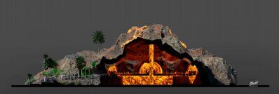 Interactive Volcano Interactive Ride - THEME PARKS DESIGN AND ...