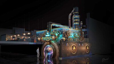 Steampunk Restaurant Design - THEME PARKS DESIGN AND CONSTRUCTION ...