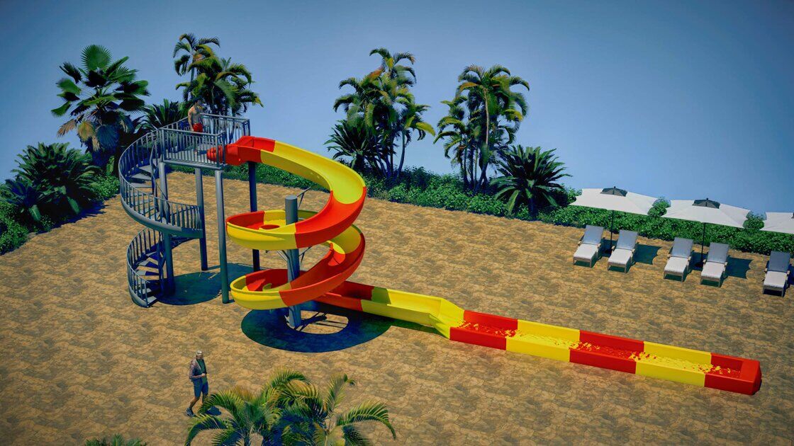 Single Slide With Braking Lane - THEME PARKS DESIGN AND CONSTRUCTION ...