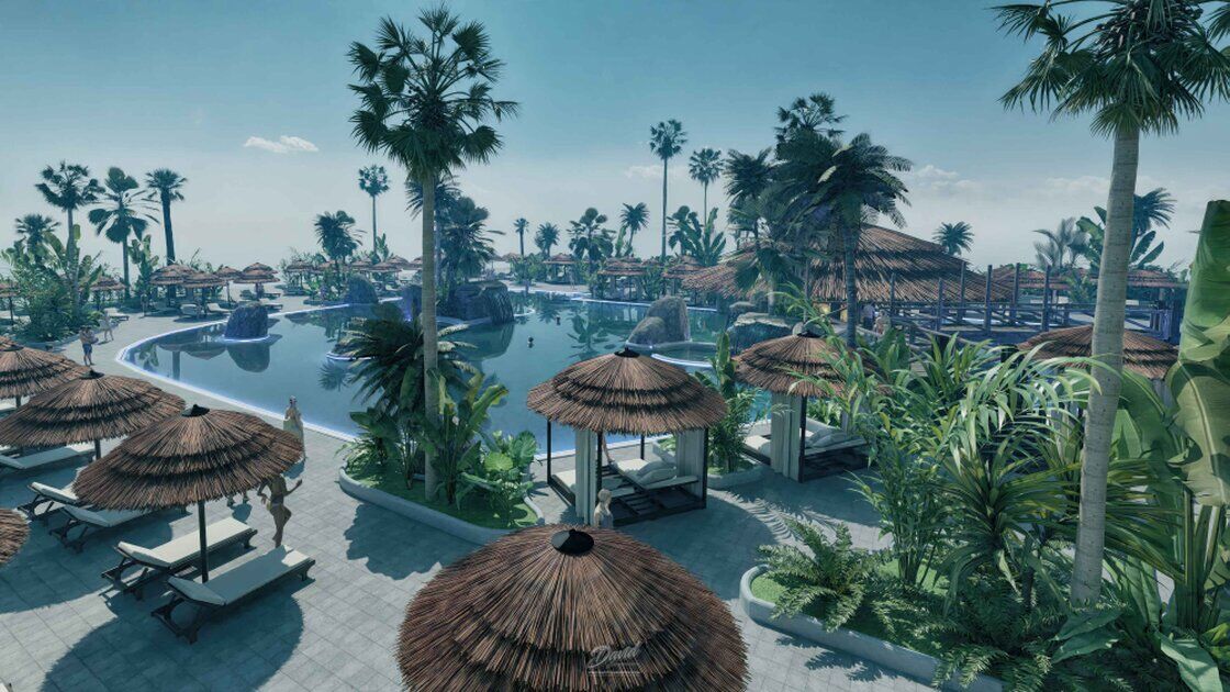 Tropical Themed Pool Concept - THEME PARKS DESIGN AND CONSTRUCTION ...