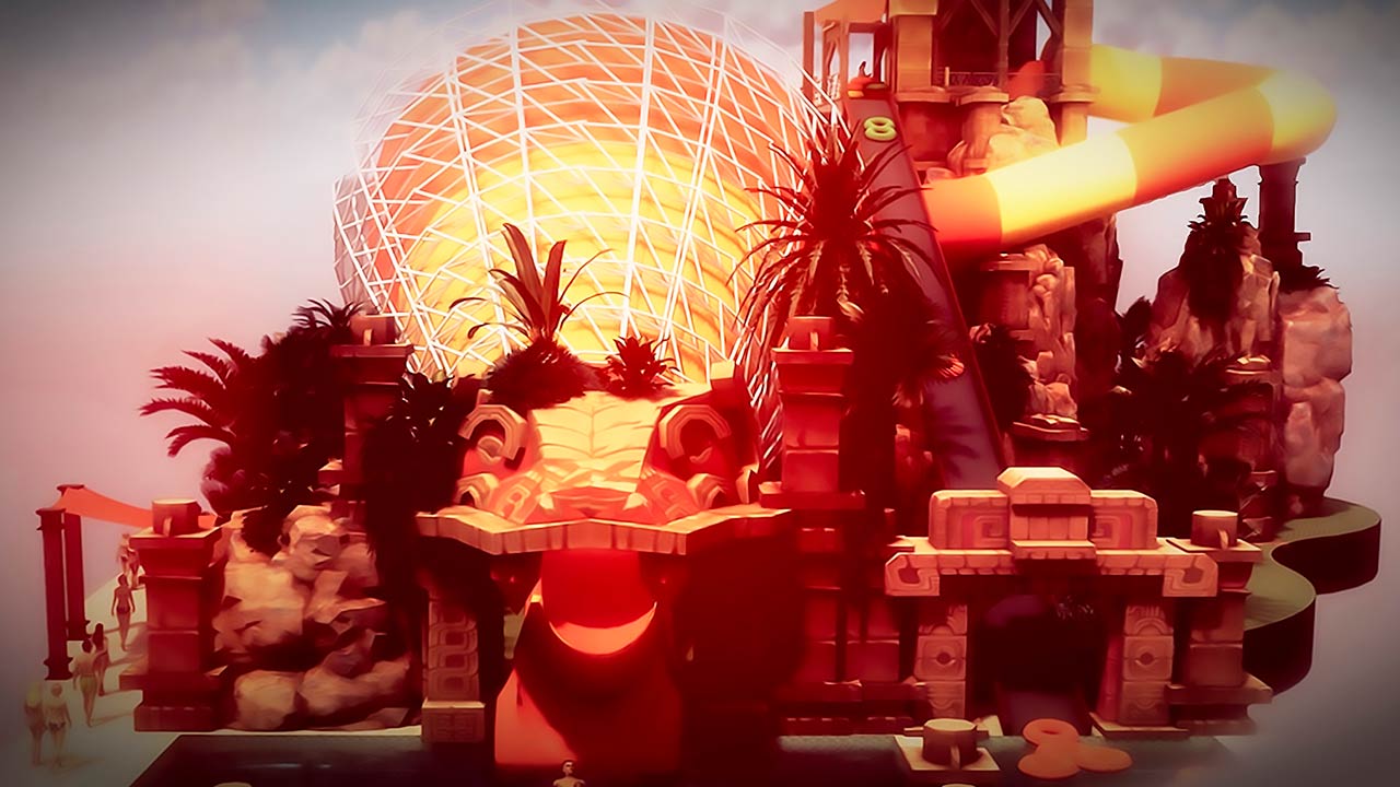 THEMED BARREL AND FUNNEL WATER SLIDE - THEME PARKS DESIGN AND ...