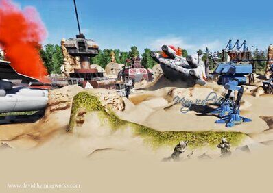 A HUGE PAINTBALL FIELD PROJECT FROM DAVID THEMING WORKS - THEME PARKS ...