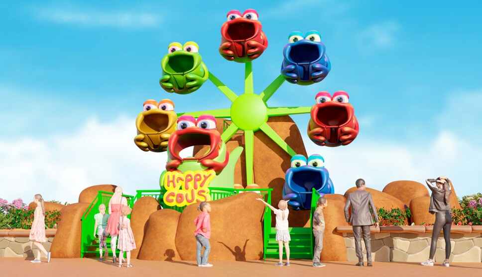 Ferris wheel of 8 meters height - THEME PARKS DESIGN AND CONSTRUCTION ...