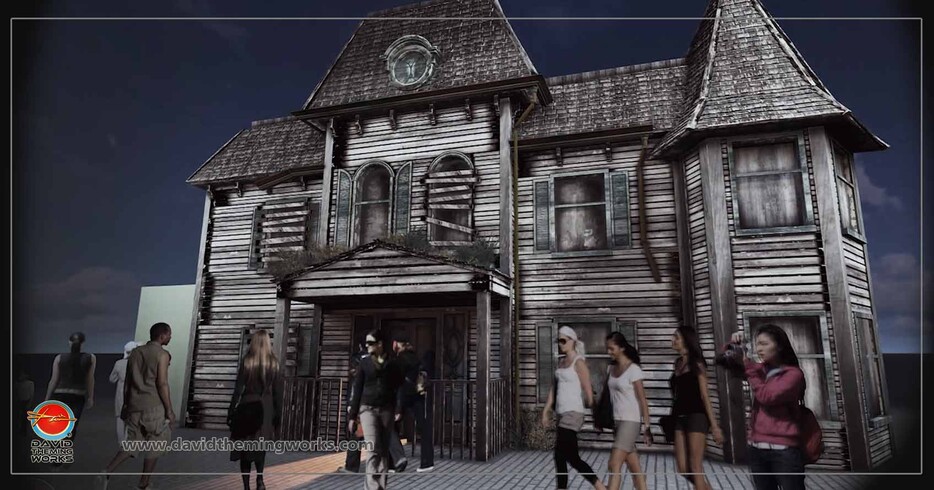HOUSES AND LABYRINTHS OF TERROR FOR HALLOWEEN - THEME PARKS DESIGN AND ...