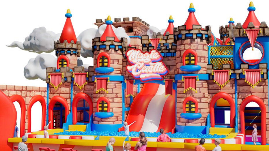 Indoor Playground Themed Castle - THEME PARKS DESIGN AND CONSTRUCTION ...