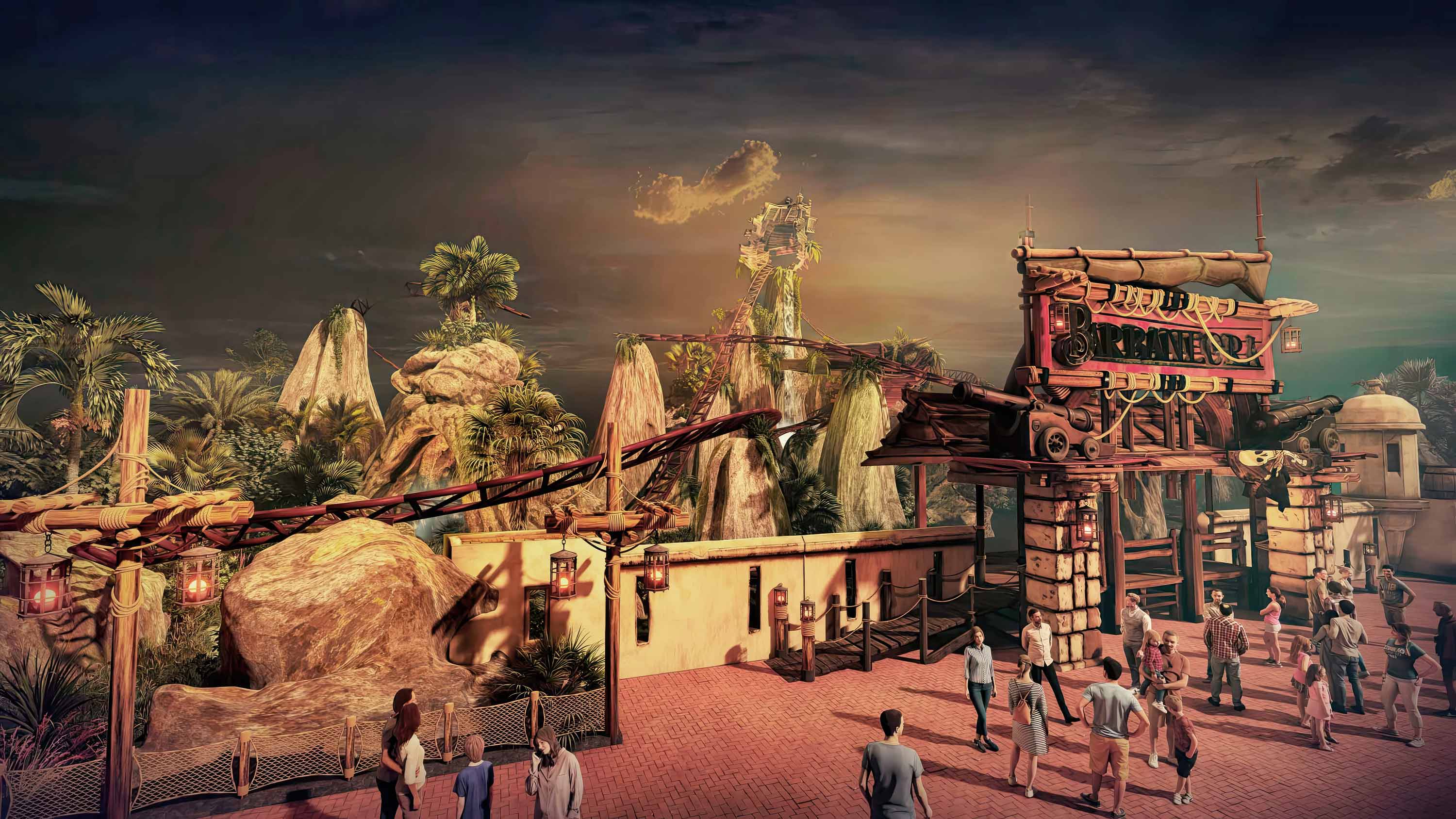 SERVICE . AMUSEMENT PARK DESIGN AND CONSTRUCTION - DAVID THEMING WORKS ...