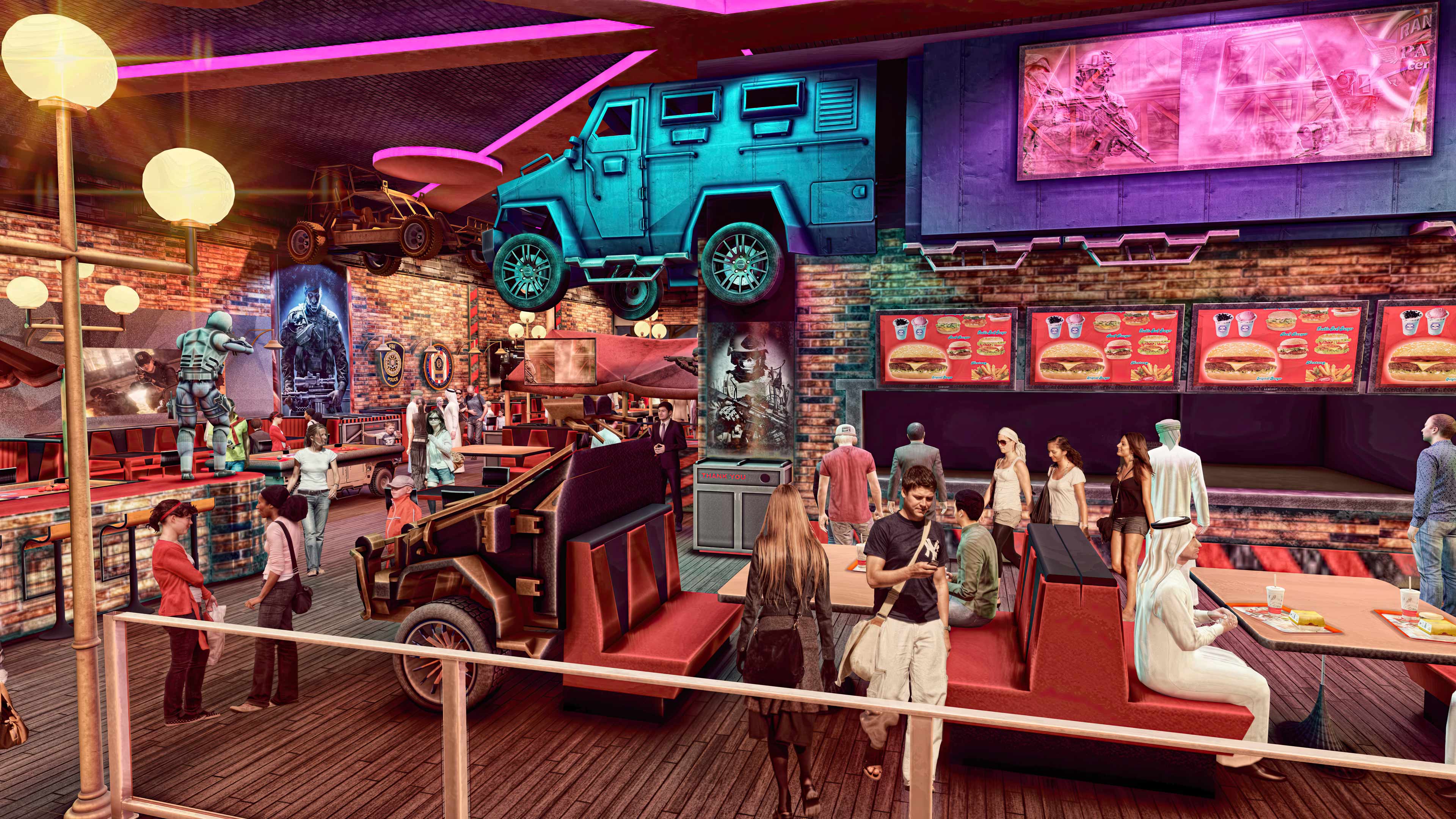 THEME RESTAURANTS - DAVID THEMING WORKS - ENG