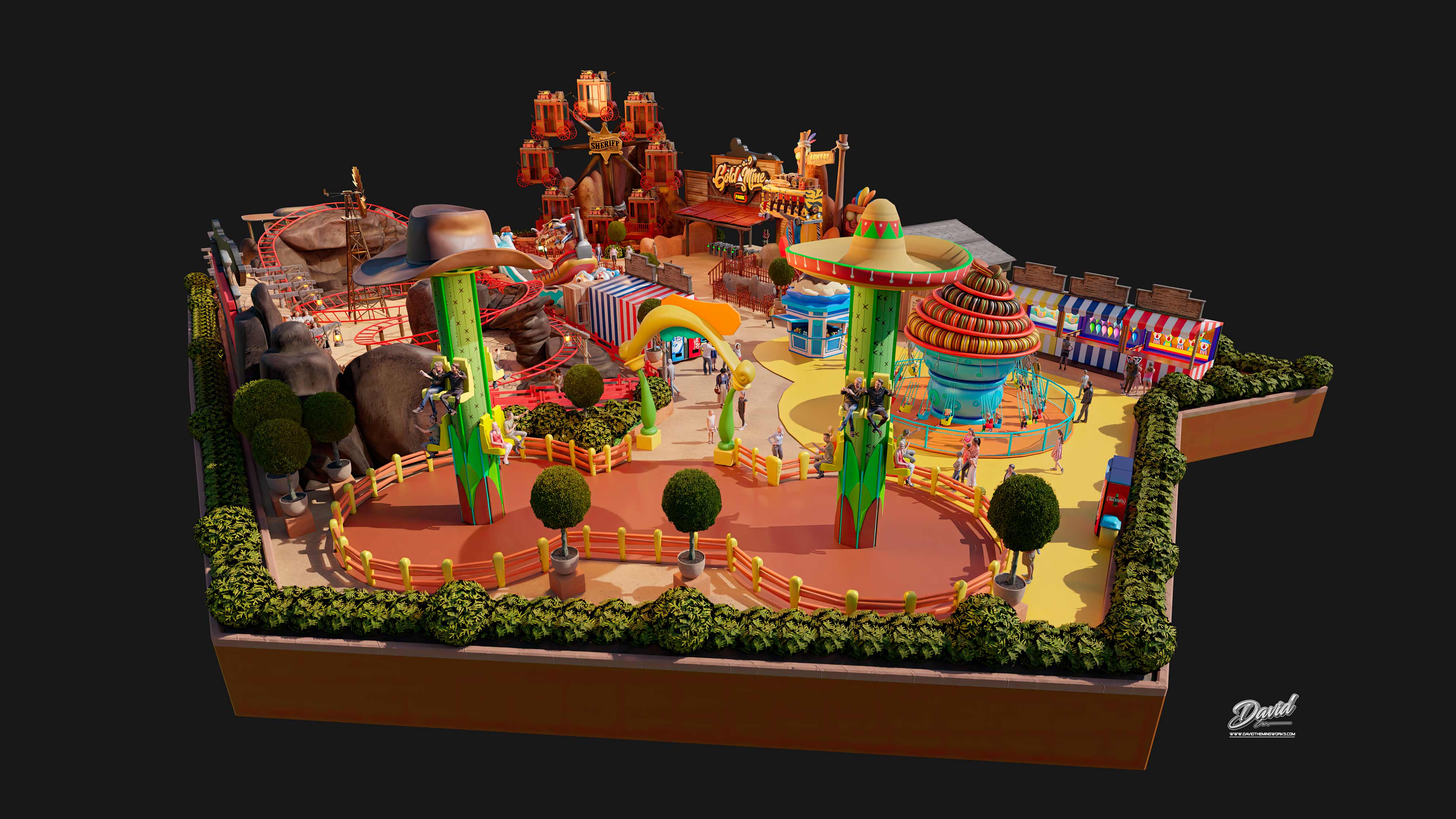 COMPACT MINI THEME PARK - DAVID THEMING WORKS - ENG