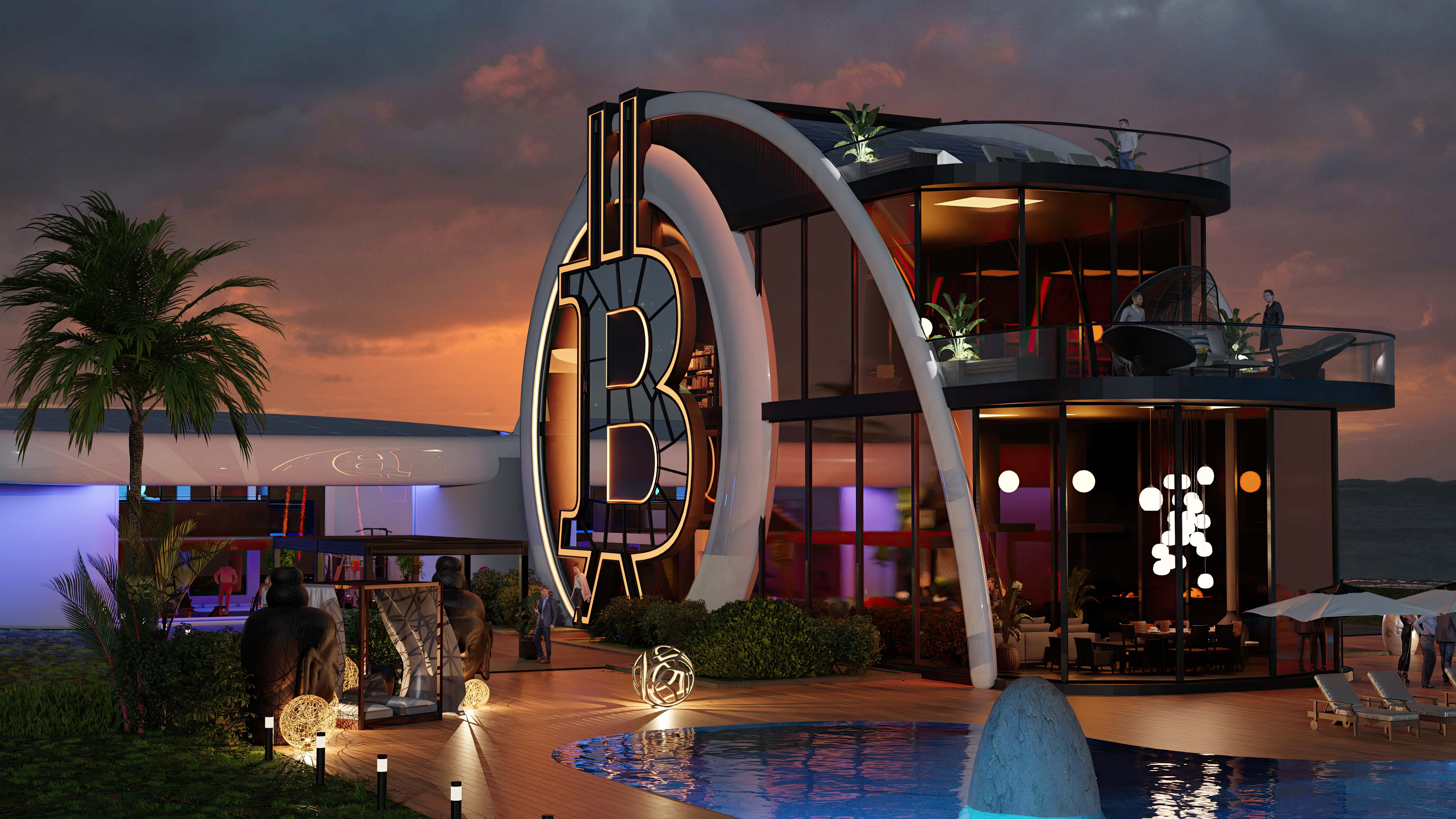 BITCOIN HOUSE PROJECT - DAVID THEMING WORKS - ENG