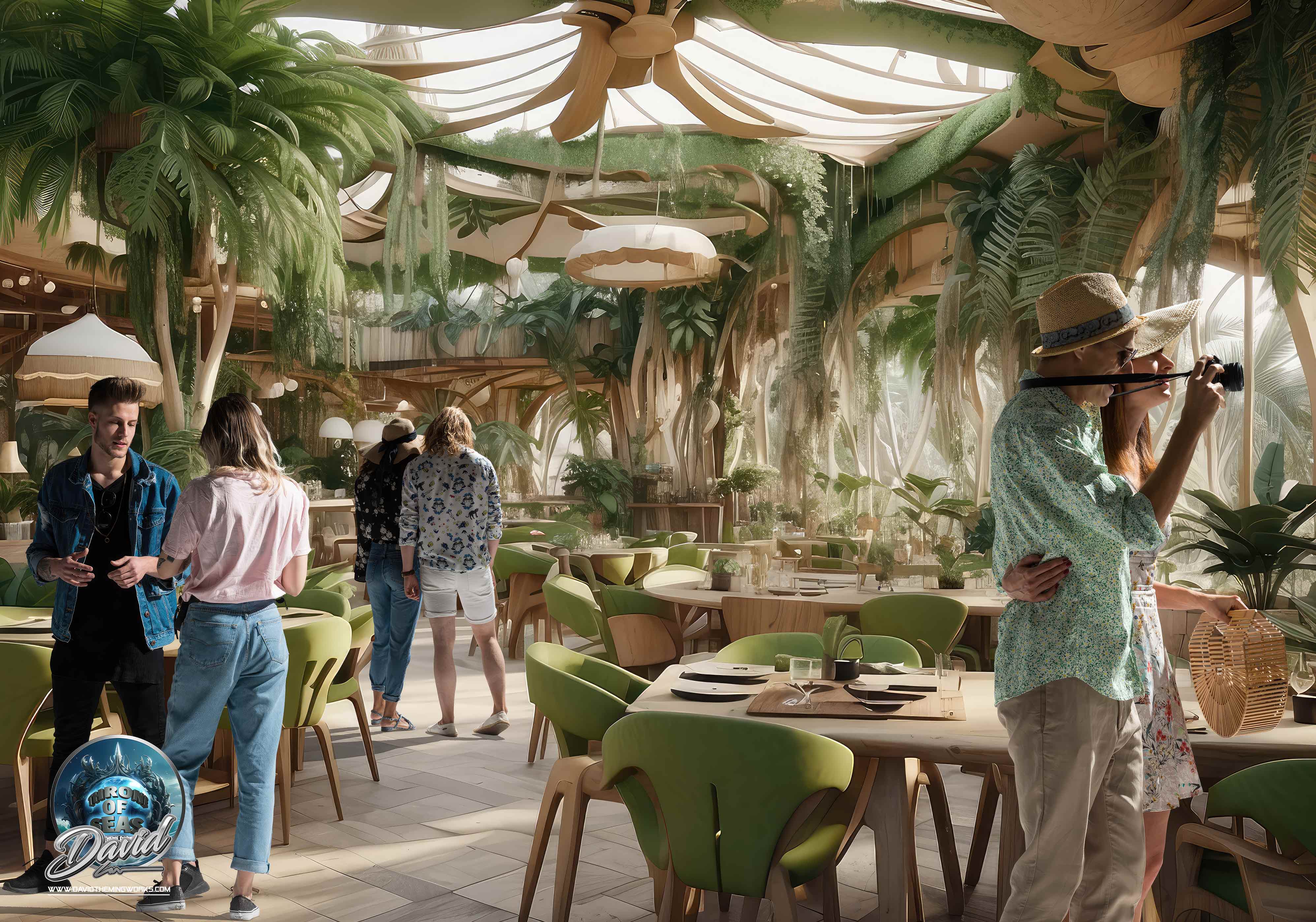 THEMATIC TAINO RESTAURANT - DAVID THEMING WORKS - ENG