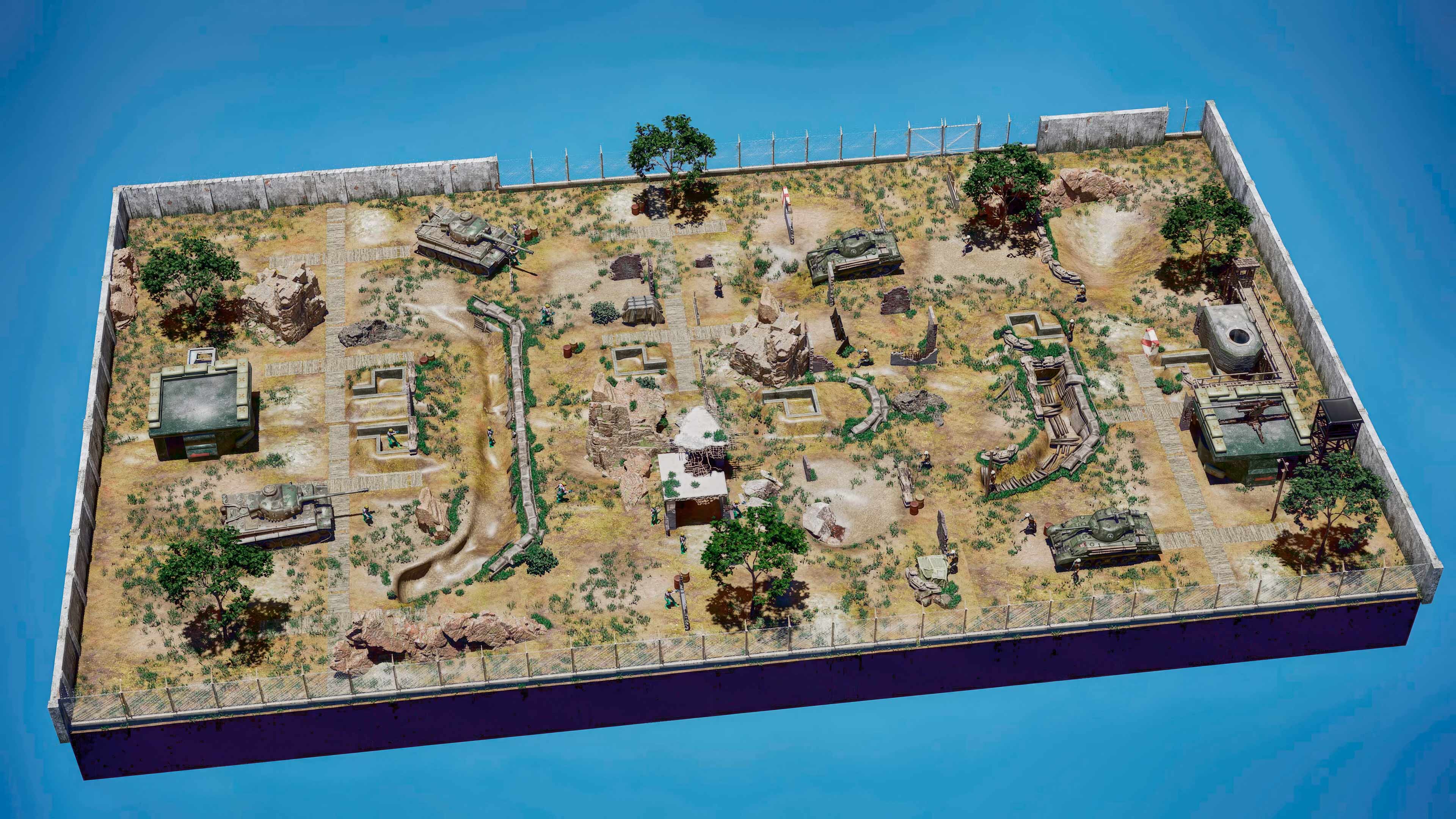 PAINTBALL PARKS DESIGN AND CONSTRUCTION - DAVID THEMING WORKS - ENG