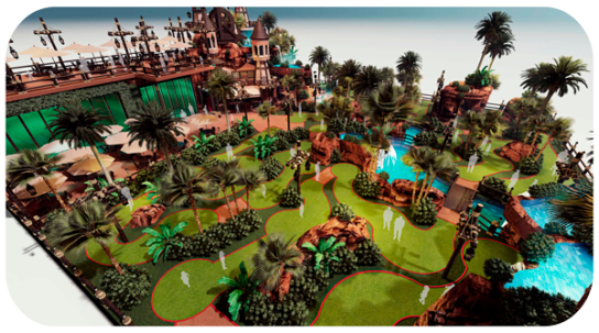 CONCEPTION ET CONSTRUCTION DE MINI-GOLF PARCS - DAVID THEMING WORKS