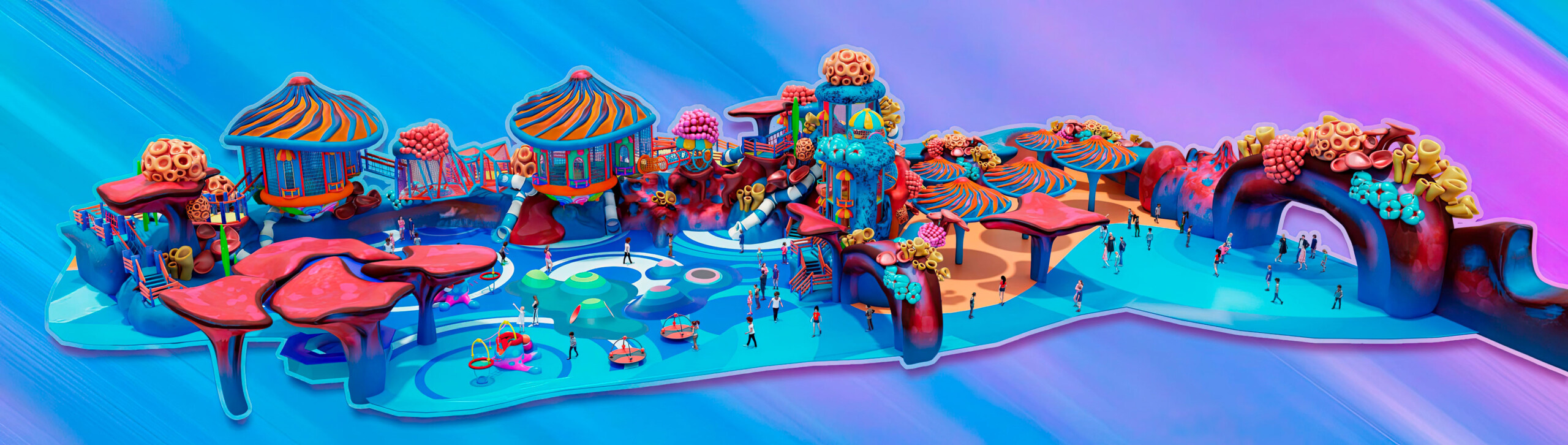 PARQUES TEMÁTICOS INTERIORES - DAVID THEMING WORKS