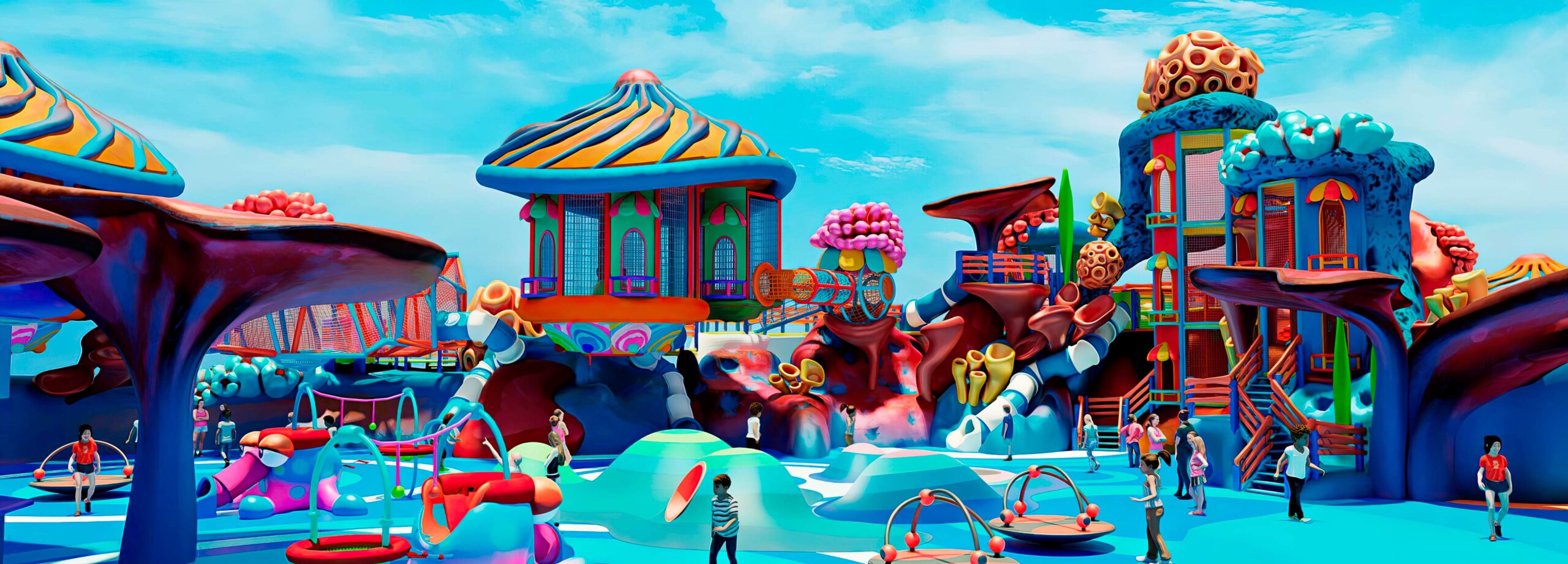 PARQUES TEMÁTICOS INTERIORES - DAVID THEMING WORKS